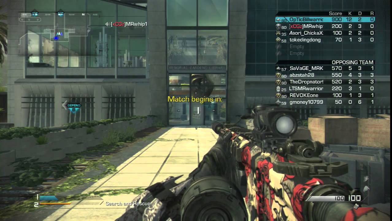 call of duty ghost LMG time - YouTube