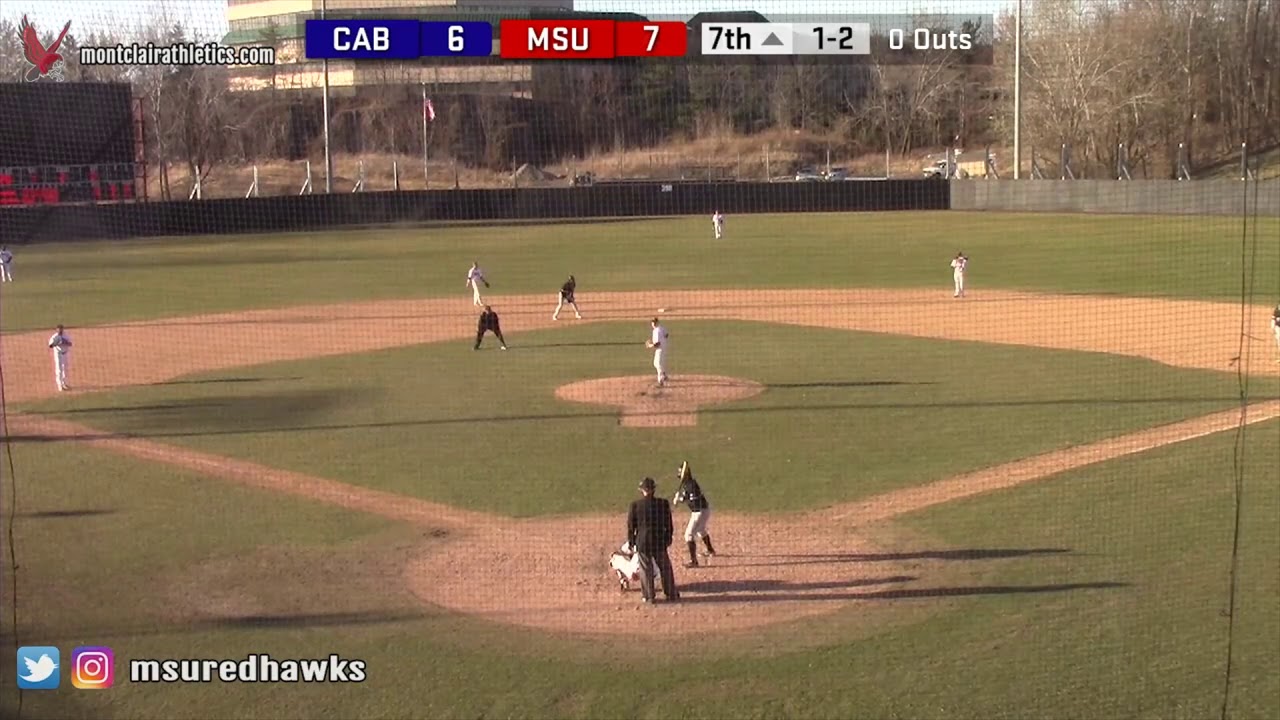 Montclair State Baseball Highlights vs. Cabrini - 4/1/19 - YouTube