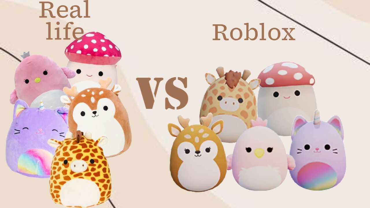collecting my irl squishmallows in roblox squishmallows! #1 - YouTube