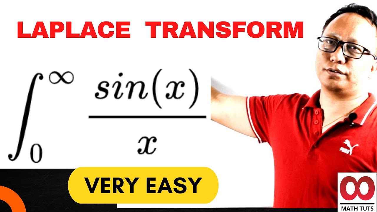 Laplace transform : integral of sin(x)/x from 0 to infinity. - YouTube
