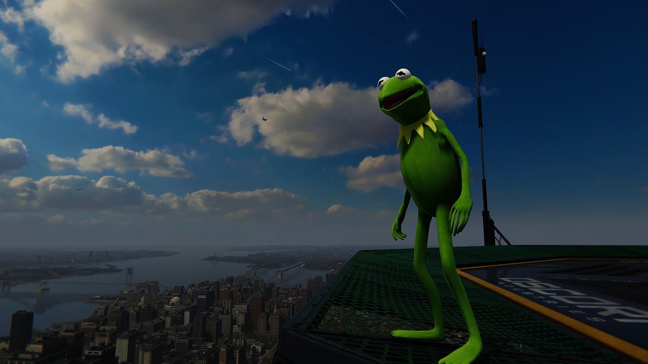 Spider-Man PC Remastered- Kermit the Frog vs The Shocker - YouTube