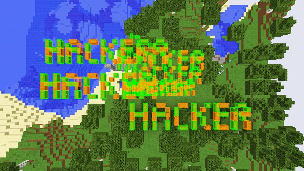 Only MINECRAFT HACKERS can see this SECRET message - YouTube