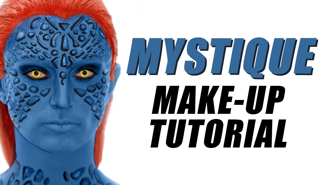 X Men Mystique Makeup Tutorial | Saubhaya Makeup