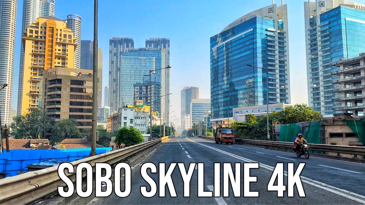 Mumbai City Skyscrapers • Lower Parel Skyline Tour 🇮🇳 - YouTube