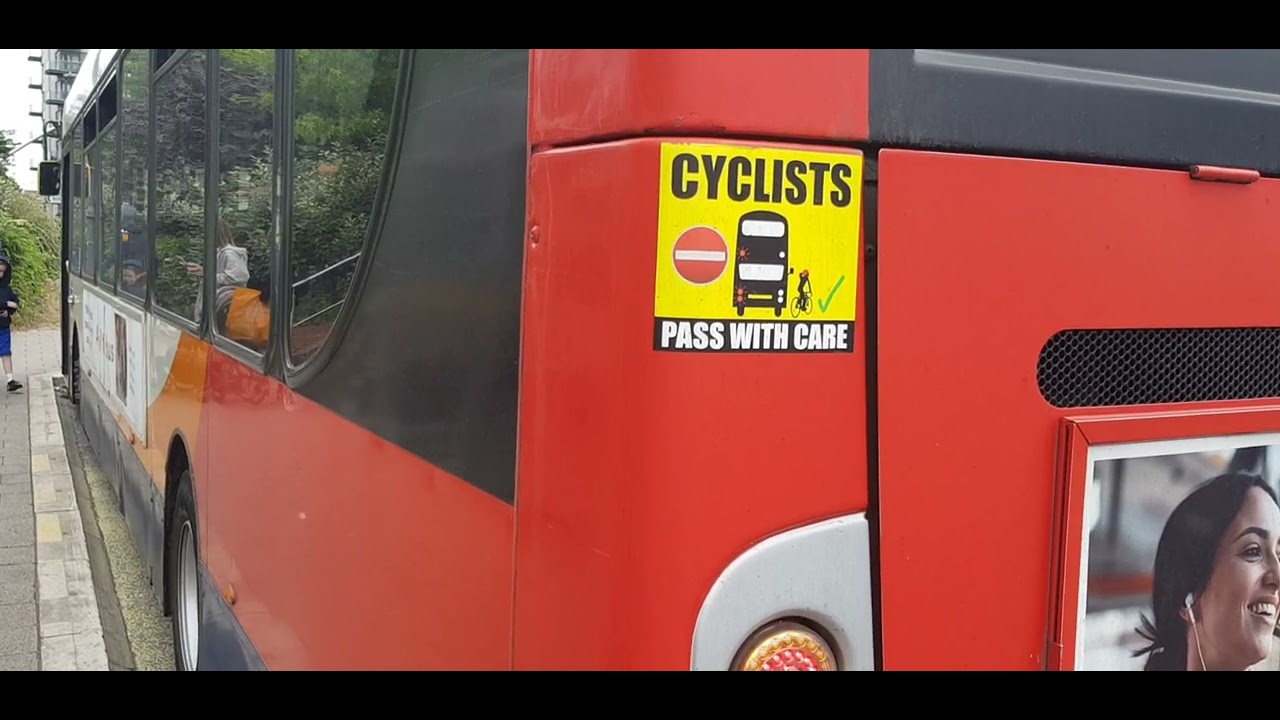 Here is the stagecoach bus 27780 on the number 76 in Basingstoke Sunday ...