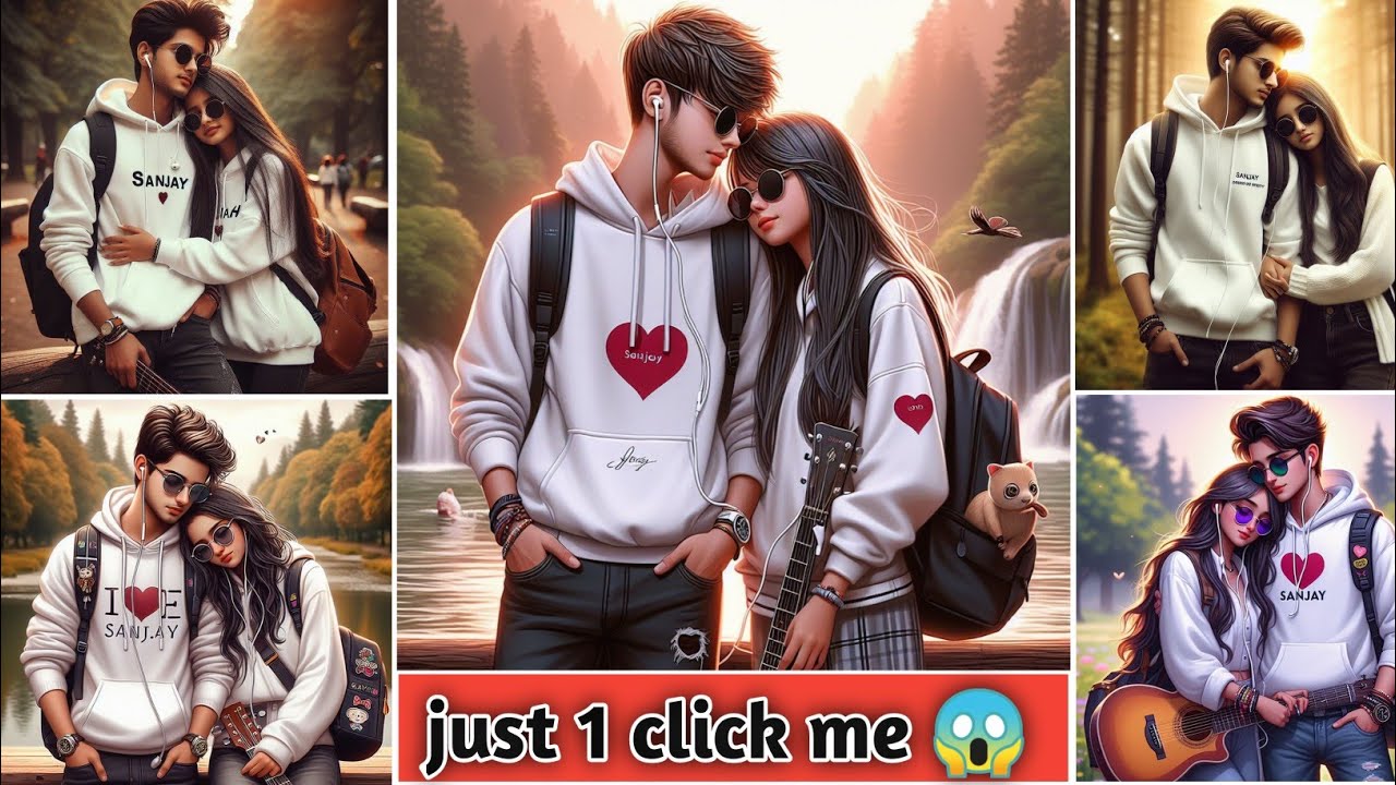 new viral couple ai photo editing || how to create bing emage creator ...