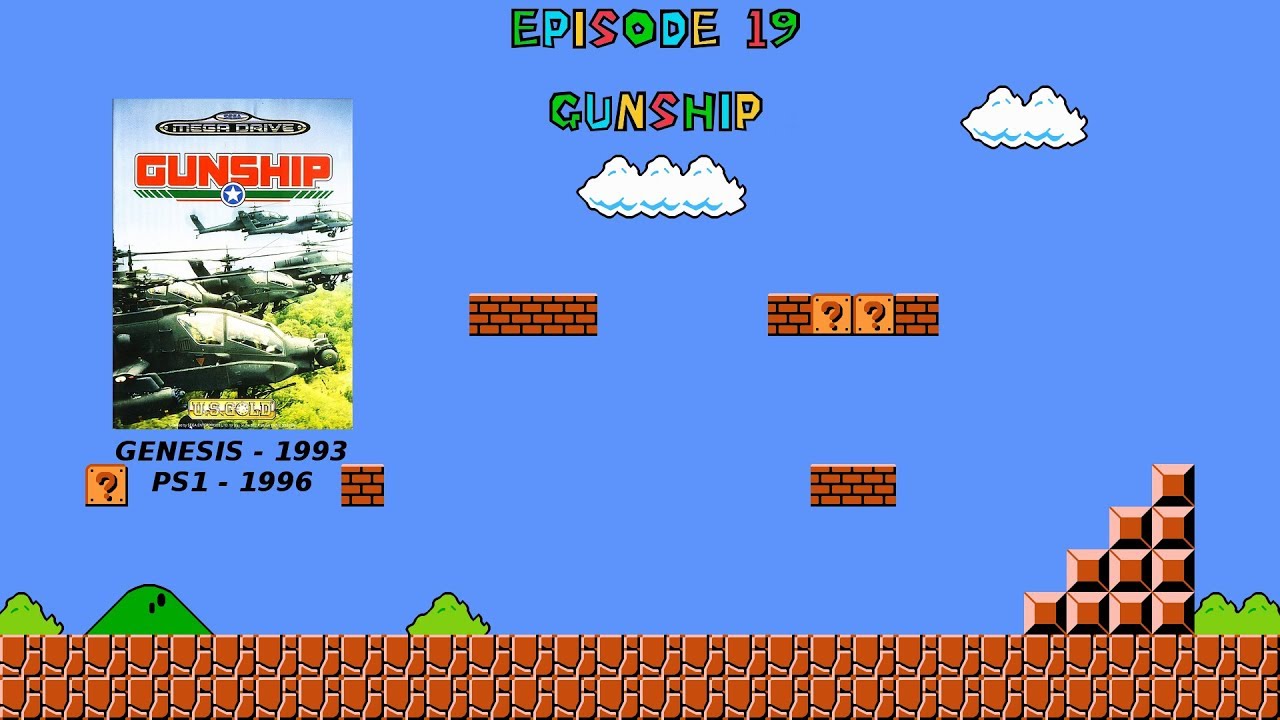 Gunship - Sony Playstation Vs. Sega Genesis - YouTube