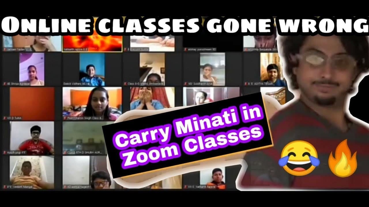 Online zoom Class gone Wrong | Online Class spoilers - YouTube