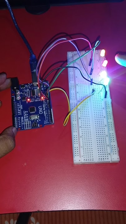 Arduino Led Increase or Decrease project || First arduino program...#creative #science #project ...