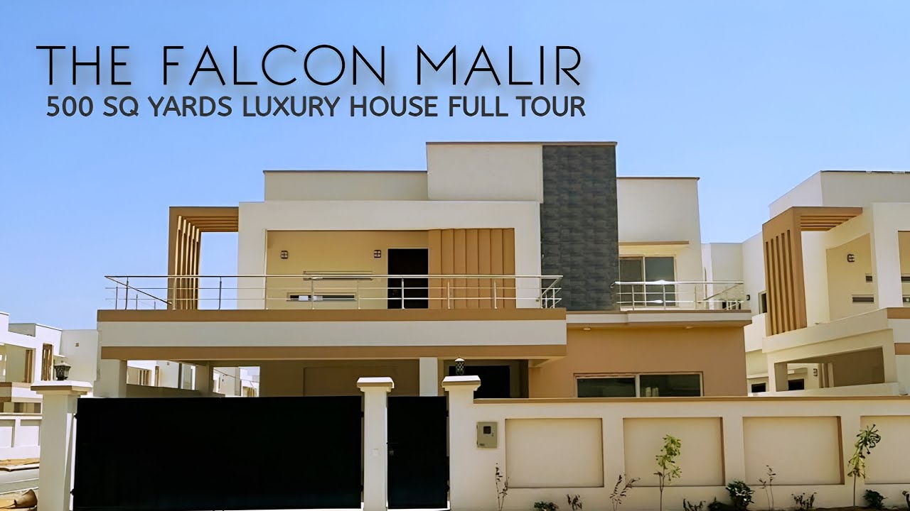 The Falcon Malir – 500 Yards Brand New House! Available For Sale & Rent ...