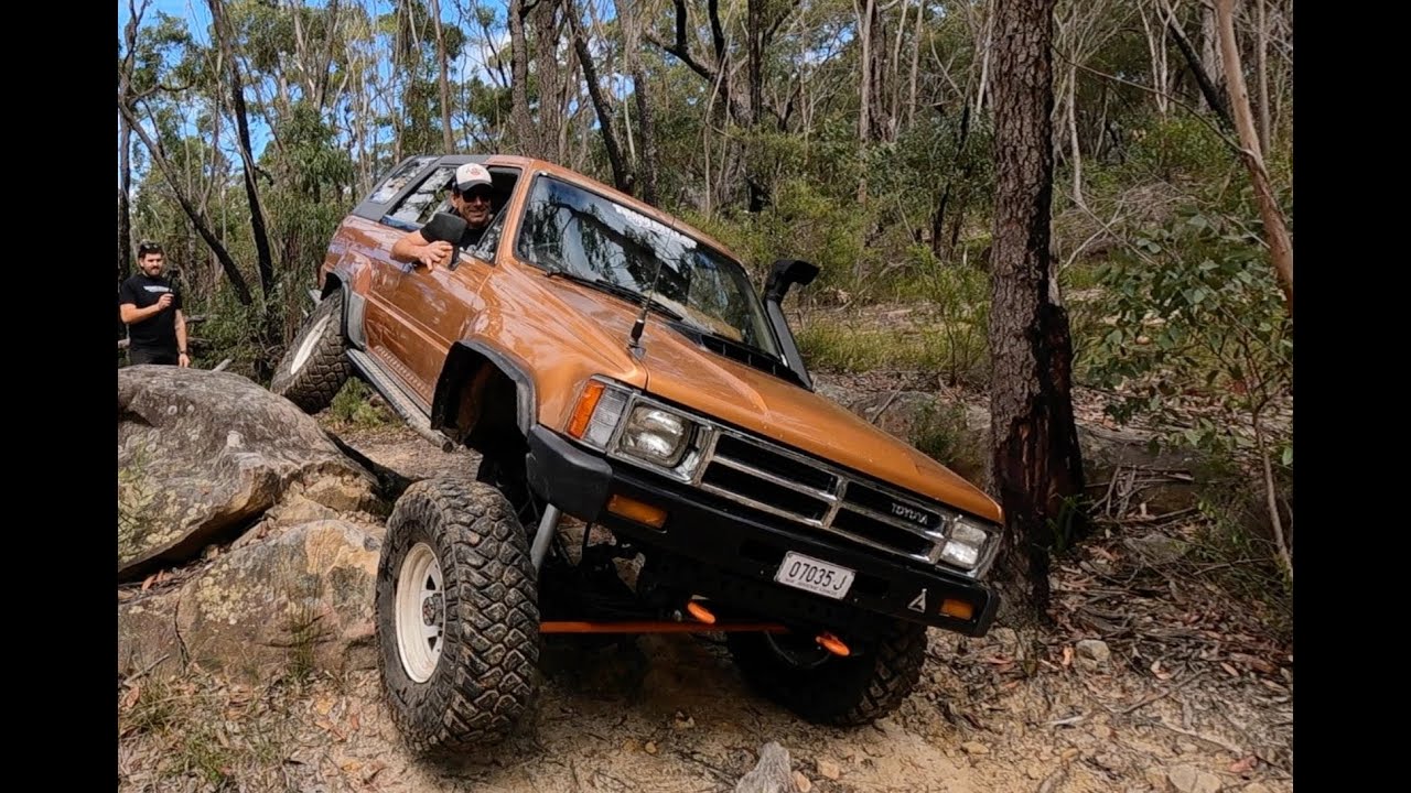 Toyota 4Runner Gen 1 offroad IFS and live axle Nissan patrol gu ute ...