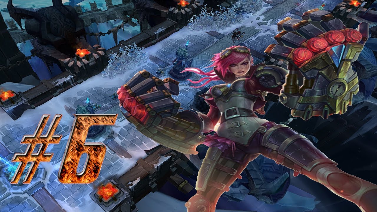 Vi - Temporada de Aram - League of legends - YouTube