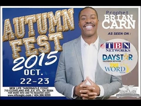 Prophet Brian Carn Prophesies To Several Congregants at Autumn Fest ...