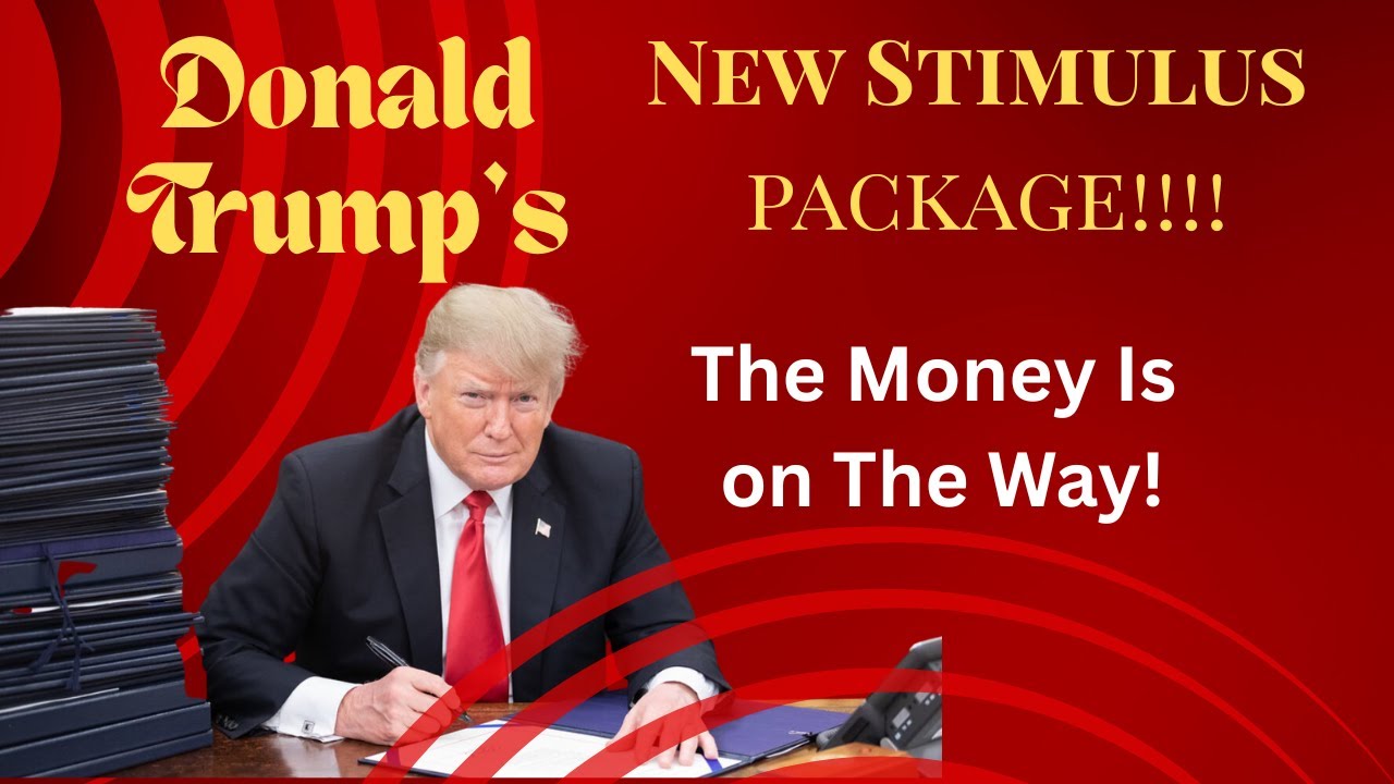 Donald Trump's new stimulus package!!! - YouTube