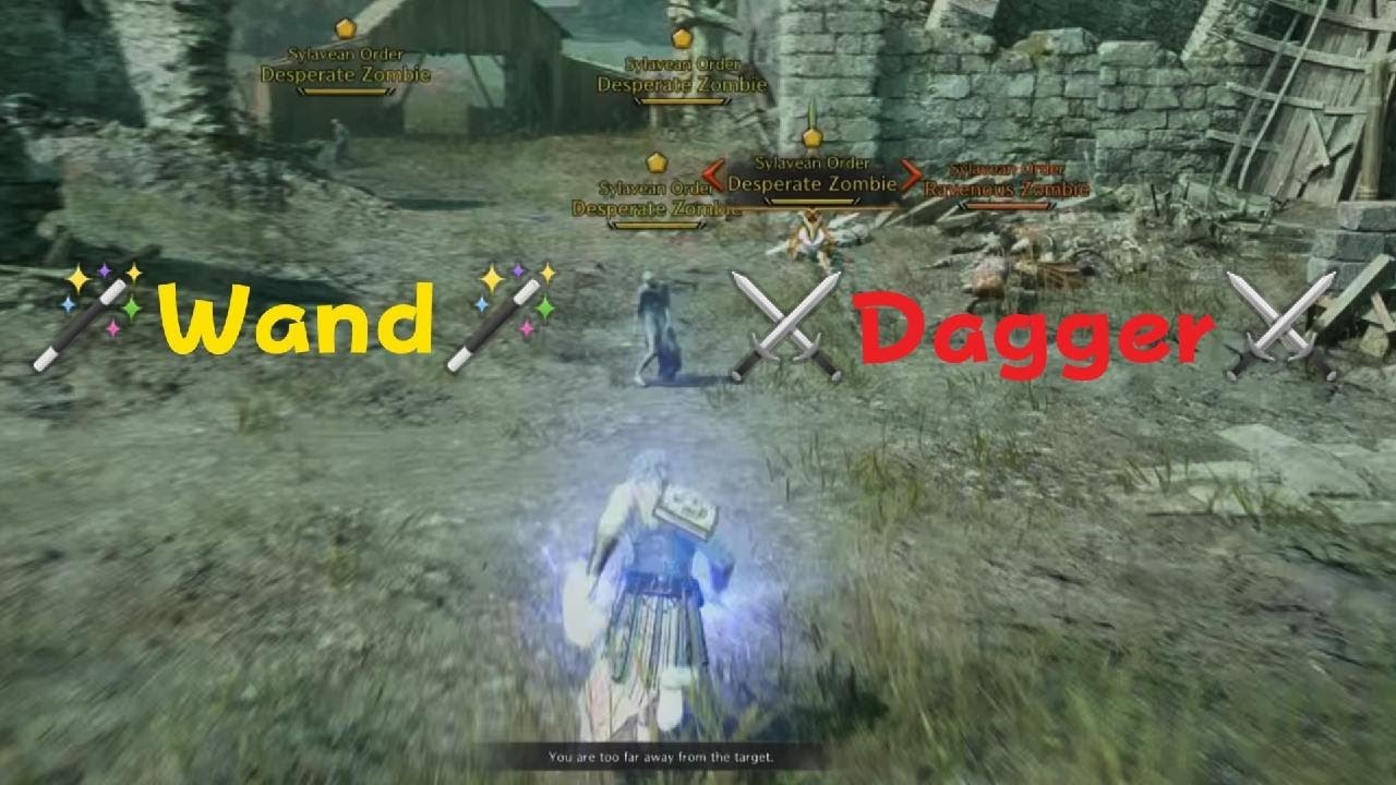 Wand🪄Dagger⚔️Solo Build🎮(For PVE+Dungeons+Solo Farming) - YouTube
