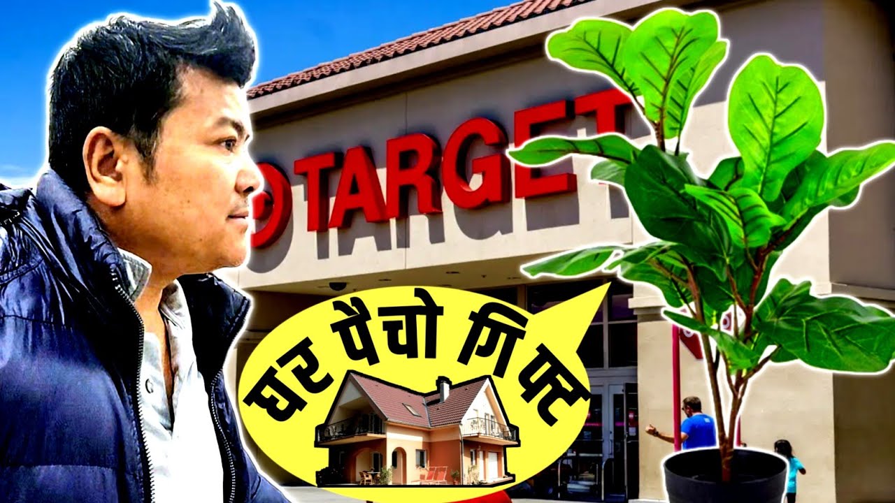 TARGET SHOPPING WITH WIFE | NEW SPRING FINDS 2024 | घर पैँचो पूजामा ...