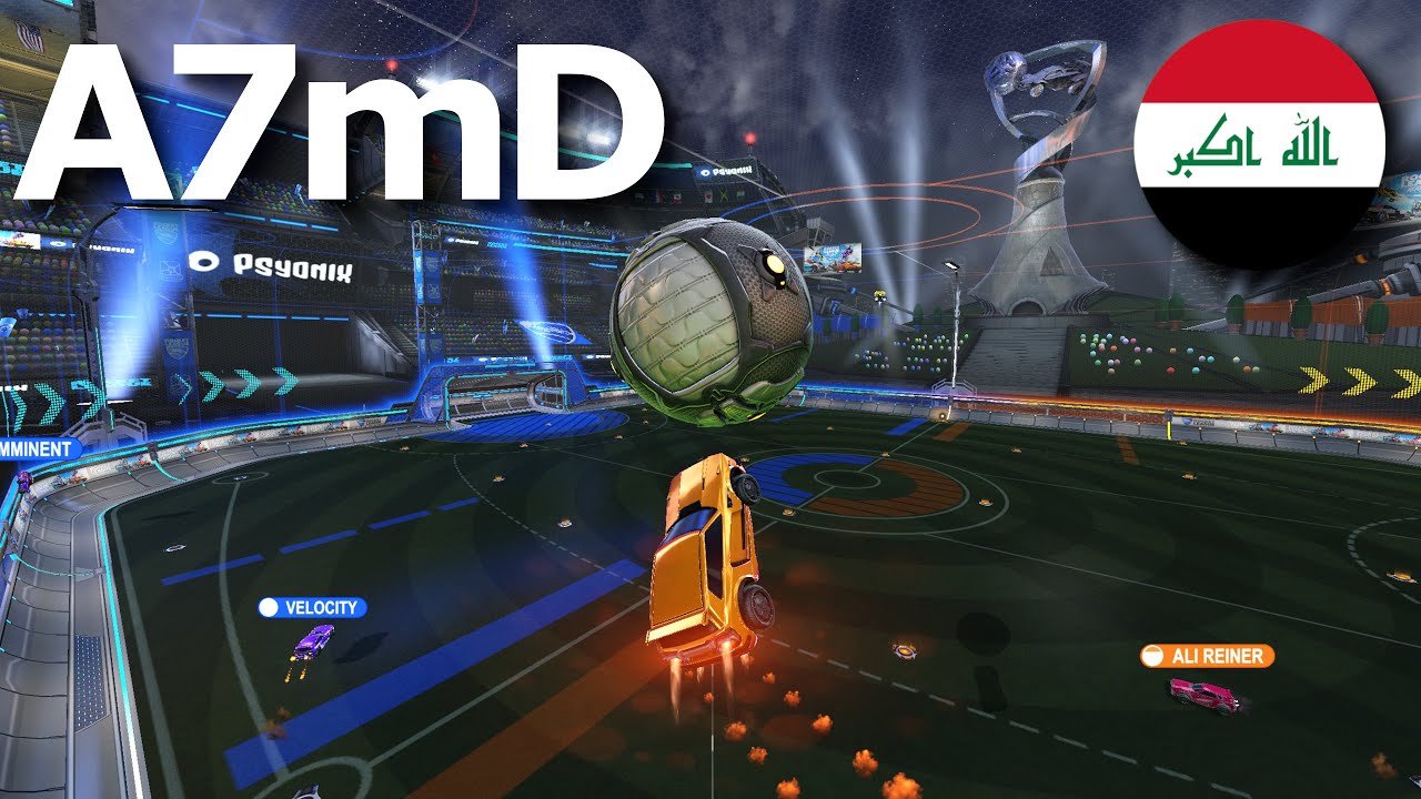 A7MD is a CLIPPING MACHINE (SSL 2v2 Rocket League) - YouTube