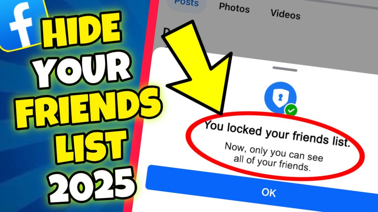 (UPDATED) How To Make Your Friends List Private on Facebook - Hide ...