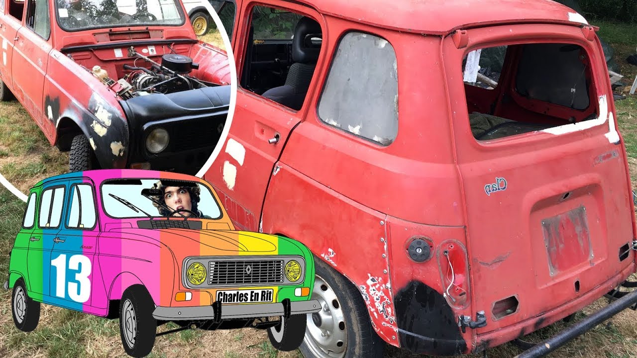 PREPA 4L #13 / Dépouillage extérieur ! - YouTube