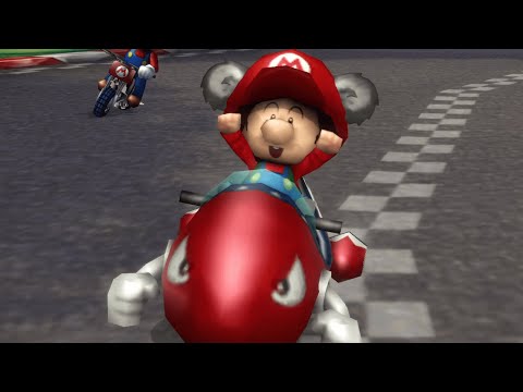 Baby Mario (Koala) in Mario Kart Wii - YouTube