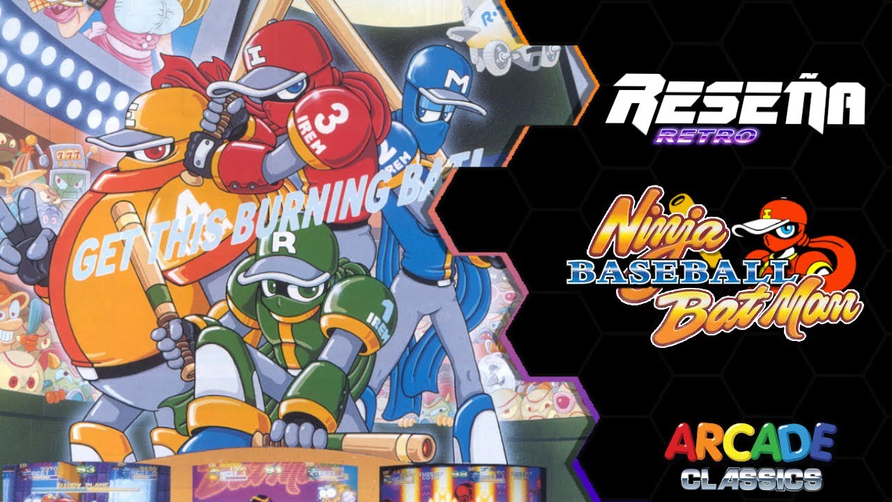 Ninja Baseball Bat Man Reseña Retro - Arcade - YouTube