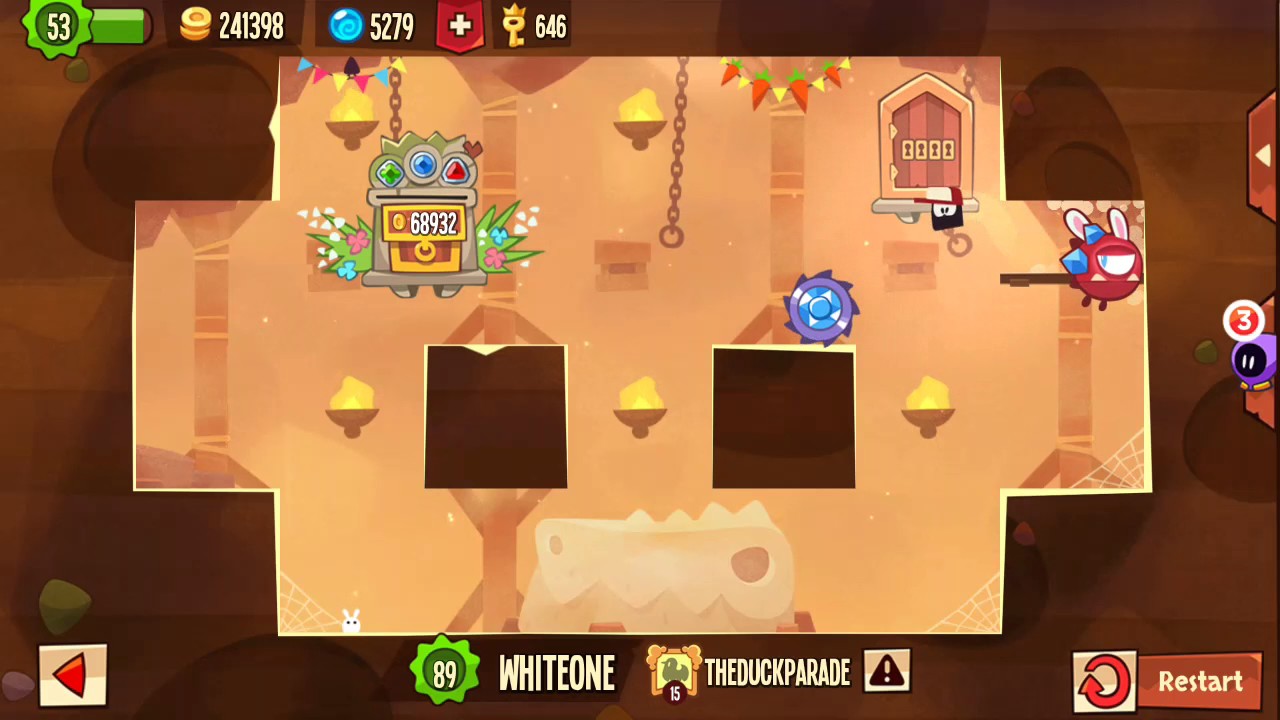 KOT Base 47 0-1Star Layout & Best Solution 50FPS (King of Thieves ...