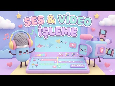 Ses ve Video İşleme | 6. Sınıf Bilişim Teknolojileri ve Yazılım Dersi | Konu Anlatımı