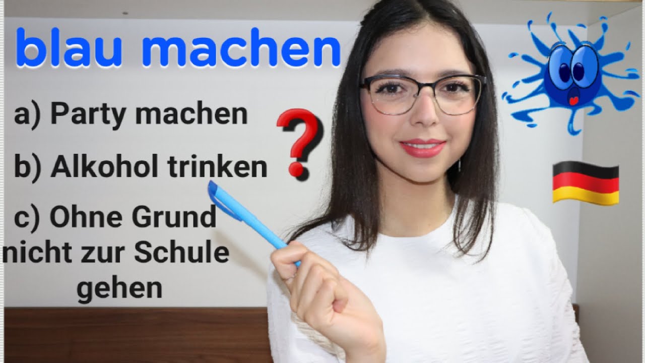 Deutsche Redewendungen 2 | Spiel mit | B1 B2 C1 | German idioms - YouTube