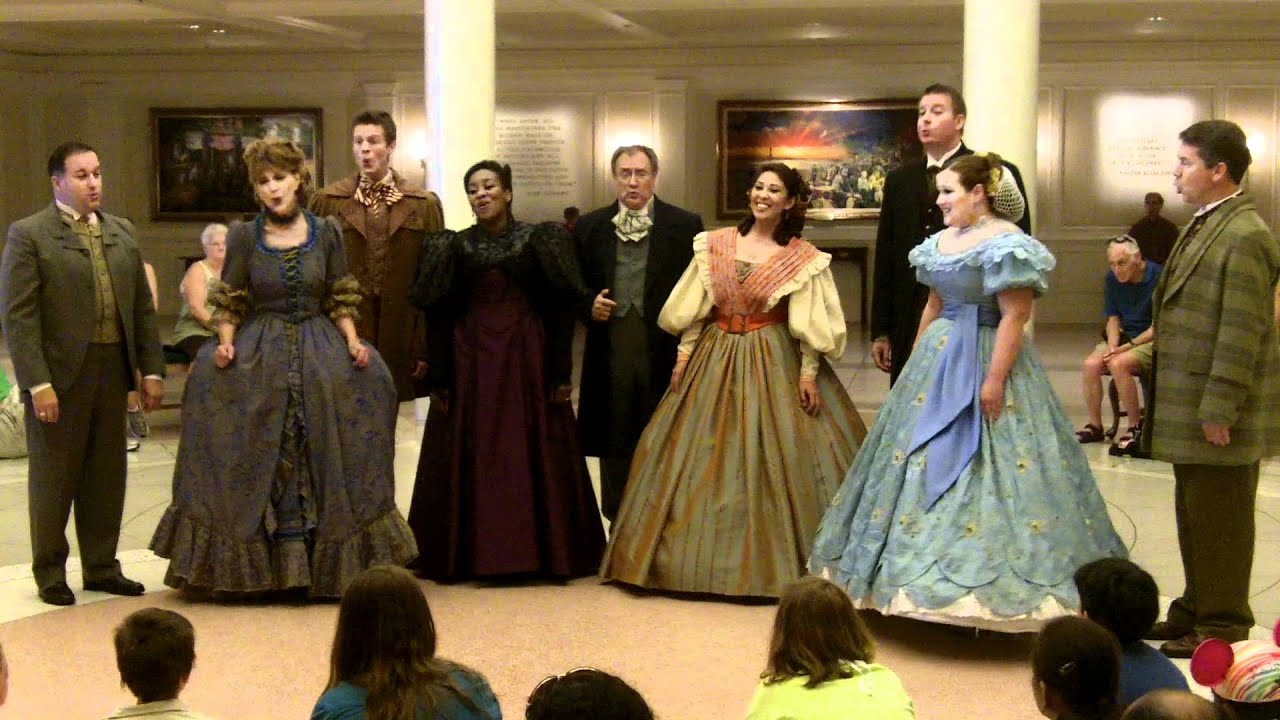 Walt Disney World - Epcot - Liberty Singers 2011 - 1 - YouTube