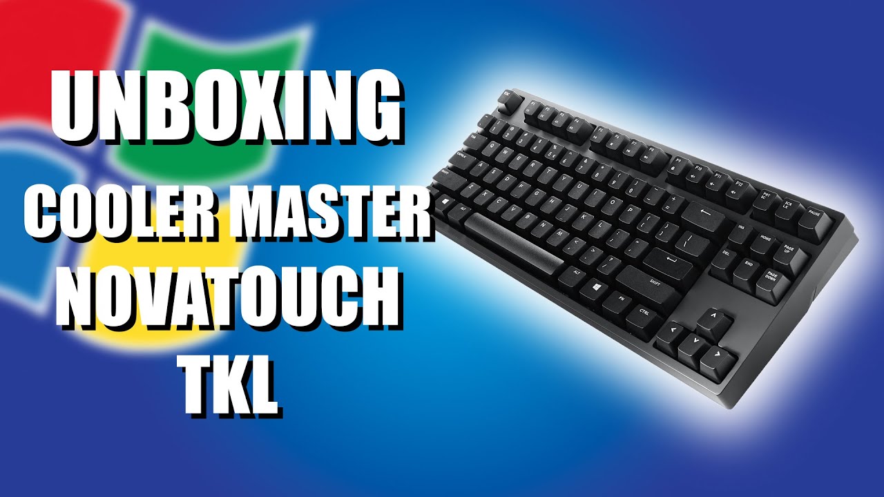 Cooler Master Novatouch TKL Unboxing Recensione - YouTube