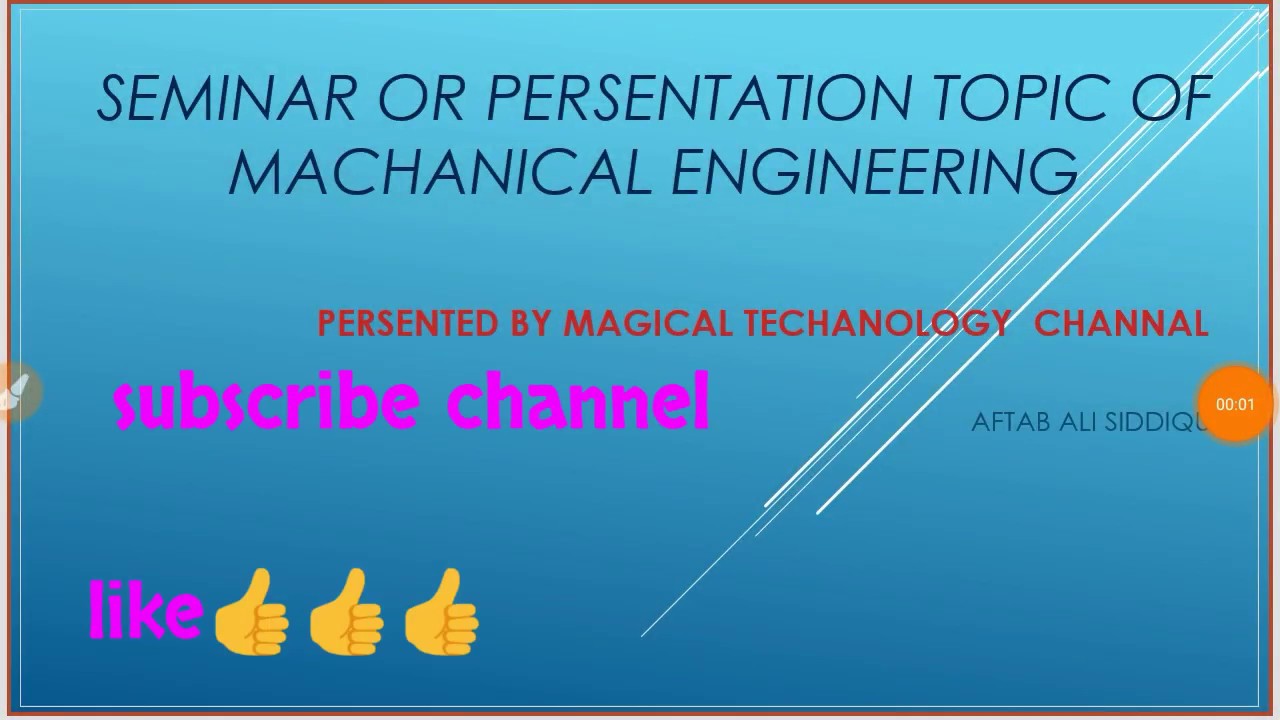 Latest Presentation Or Seminar Topics Of Mechanical Engineering YouTube latest-presentation-or-seminar-topics-of-mechanical-engineering-youtube