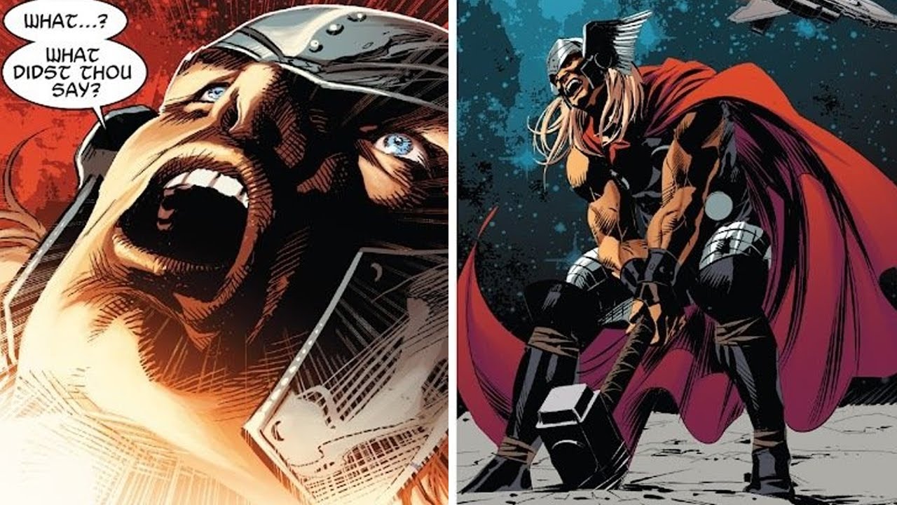 Thor becomes Unworthy (Marvel’s Original Sin) - YouTube
