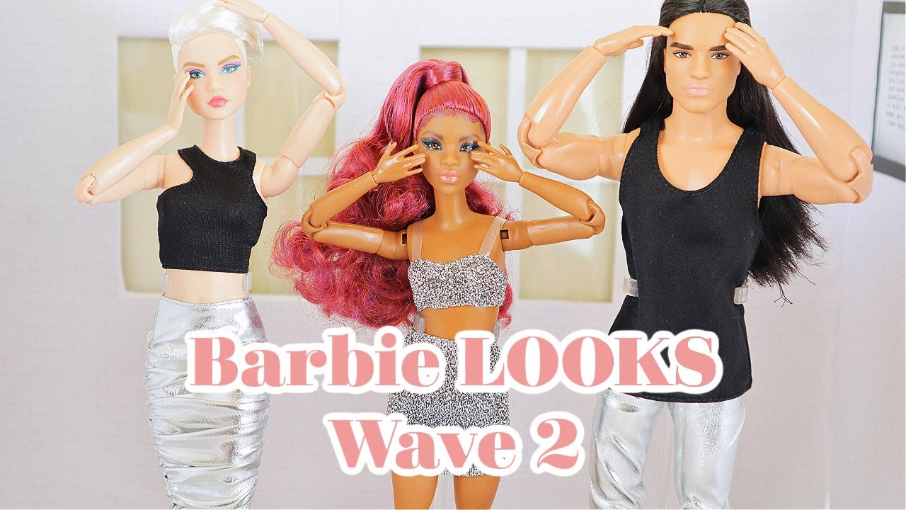 NEW Barbie LOOKS Wave 2 Review - YouTube