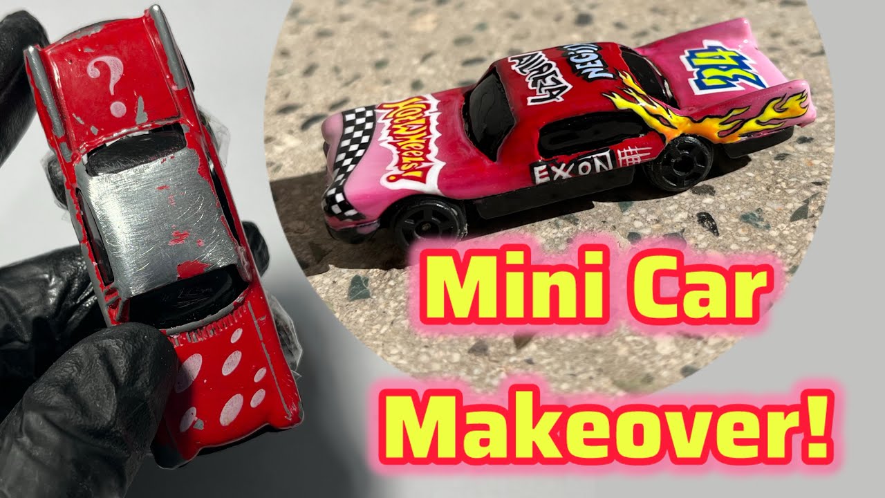 You Won’t Believe This Mini Car Transformation with Gel Polish! - YouTube