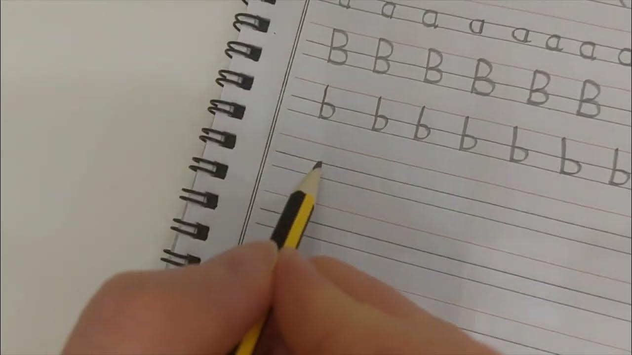 طريقة كتابة حروف اللغة الإنجليزية C D Youtube