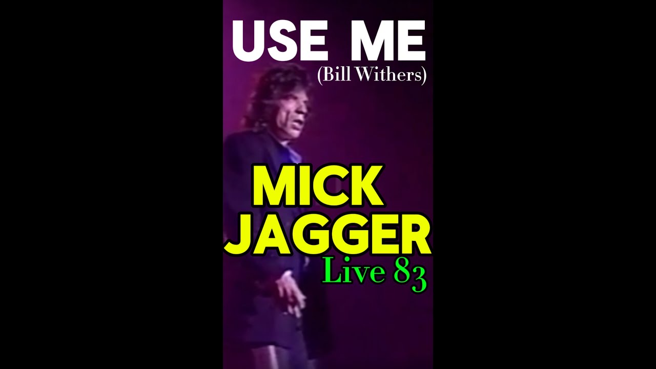 Mick Jagger Funking It Up with "Use Me" by Bill Withers🕺🎹🖤🎶 - YouTube