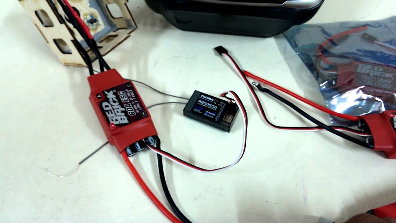 HobbyKing Red Brick 60A ESC (Opto) No power. - YouTube