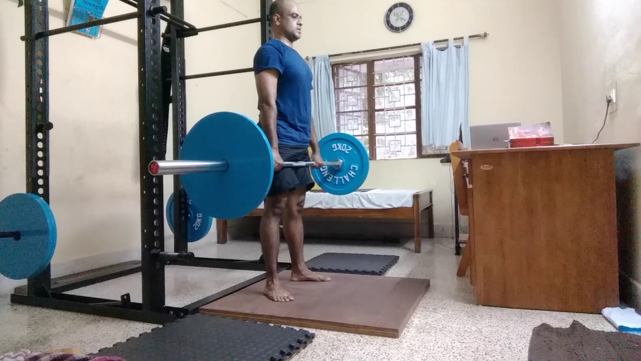 DIY Deadlift Platform for Home Gym - YouTube