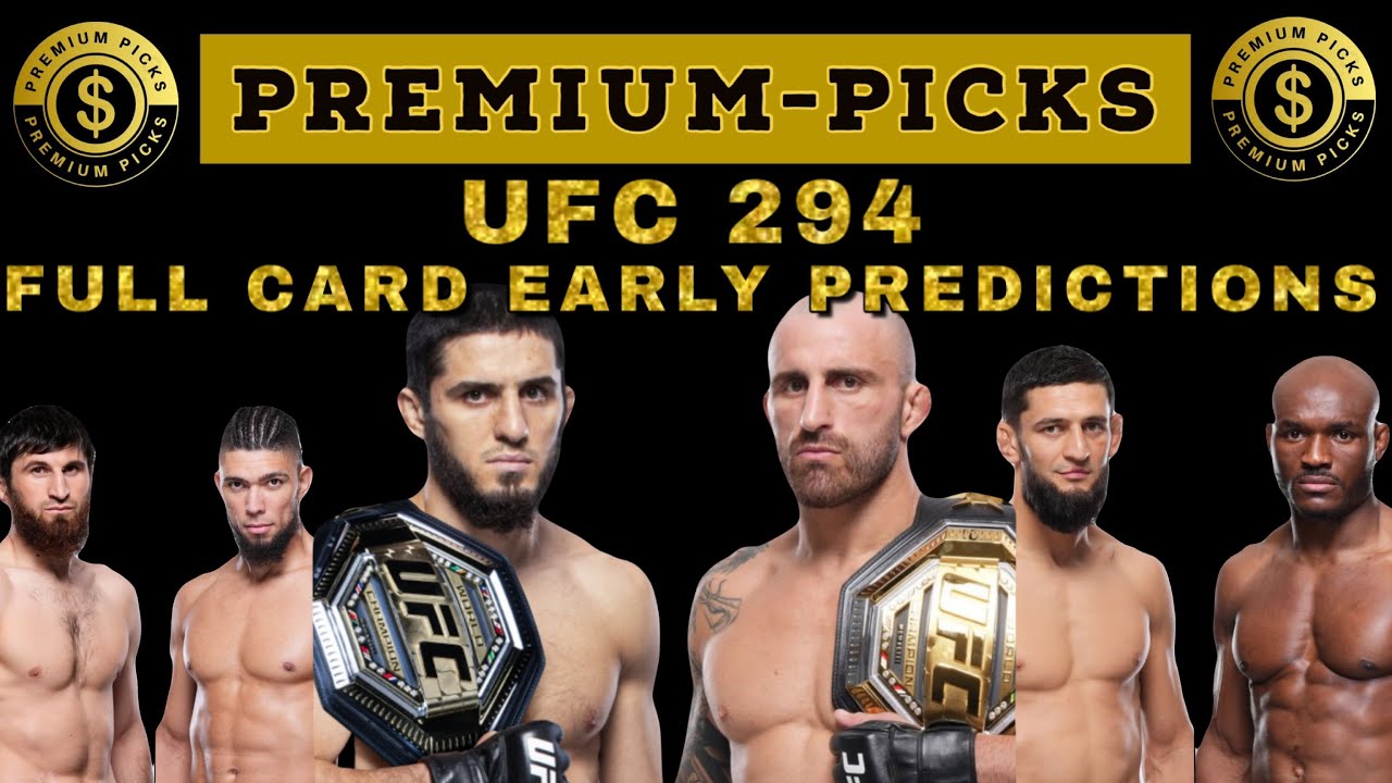 UFC 294 predictions (full card) - YouTube