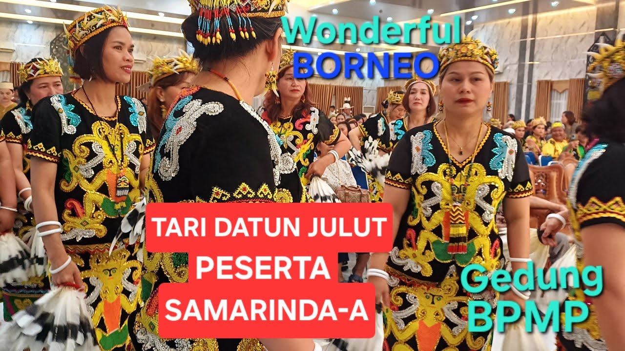 Tari Datun Julud Peserta Samarinda A Dayak Kenyah Lepoq Tukung ...