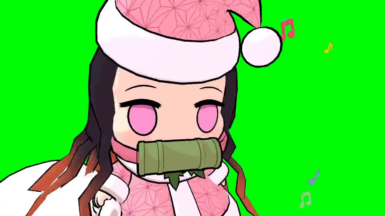 NEZUKO PADORU GREENSCREEN - YouTube