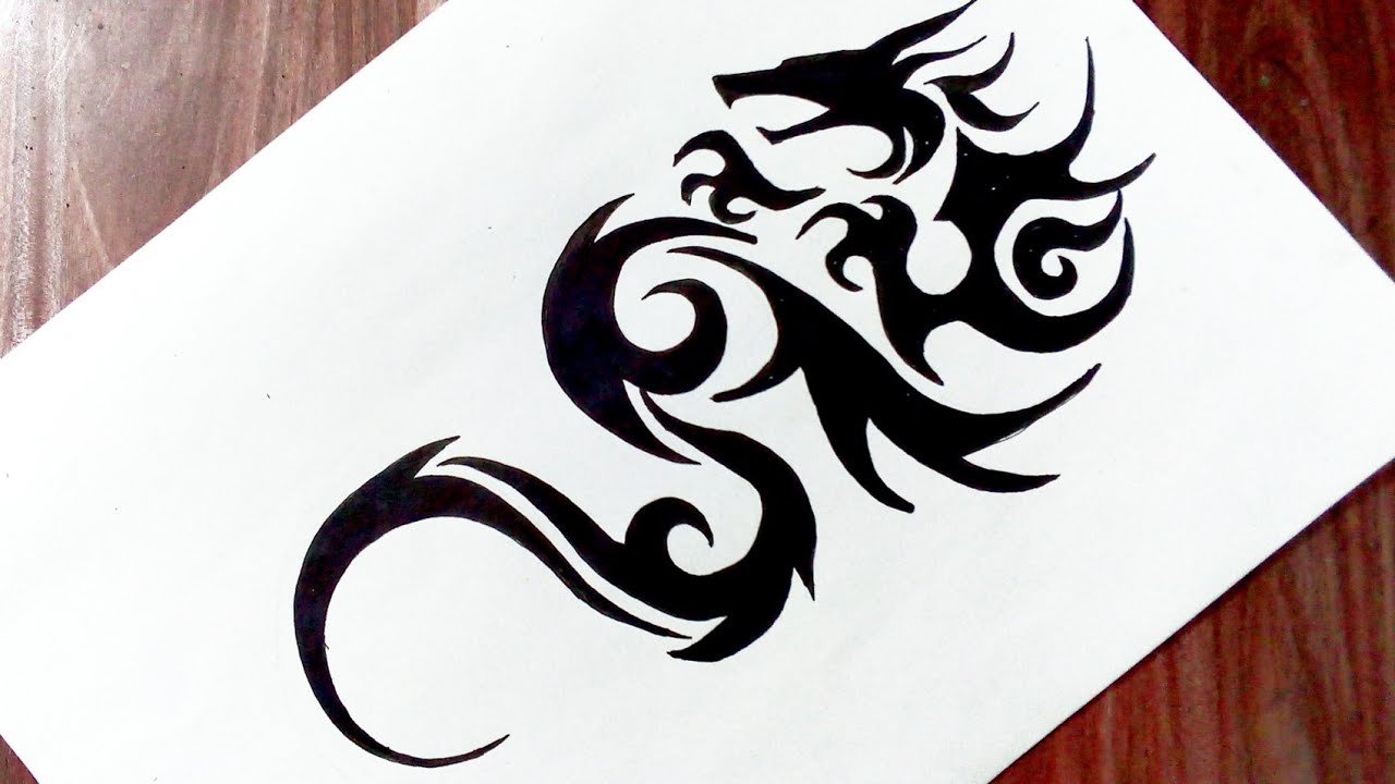 Tribal Tattoo Designs On Paper