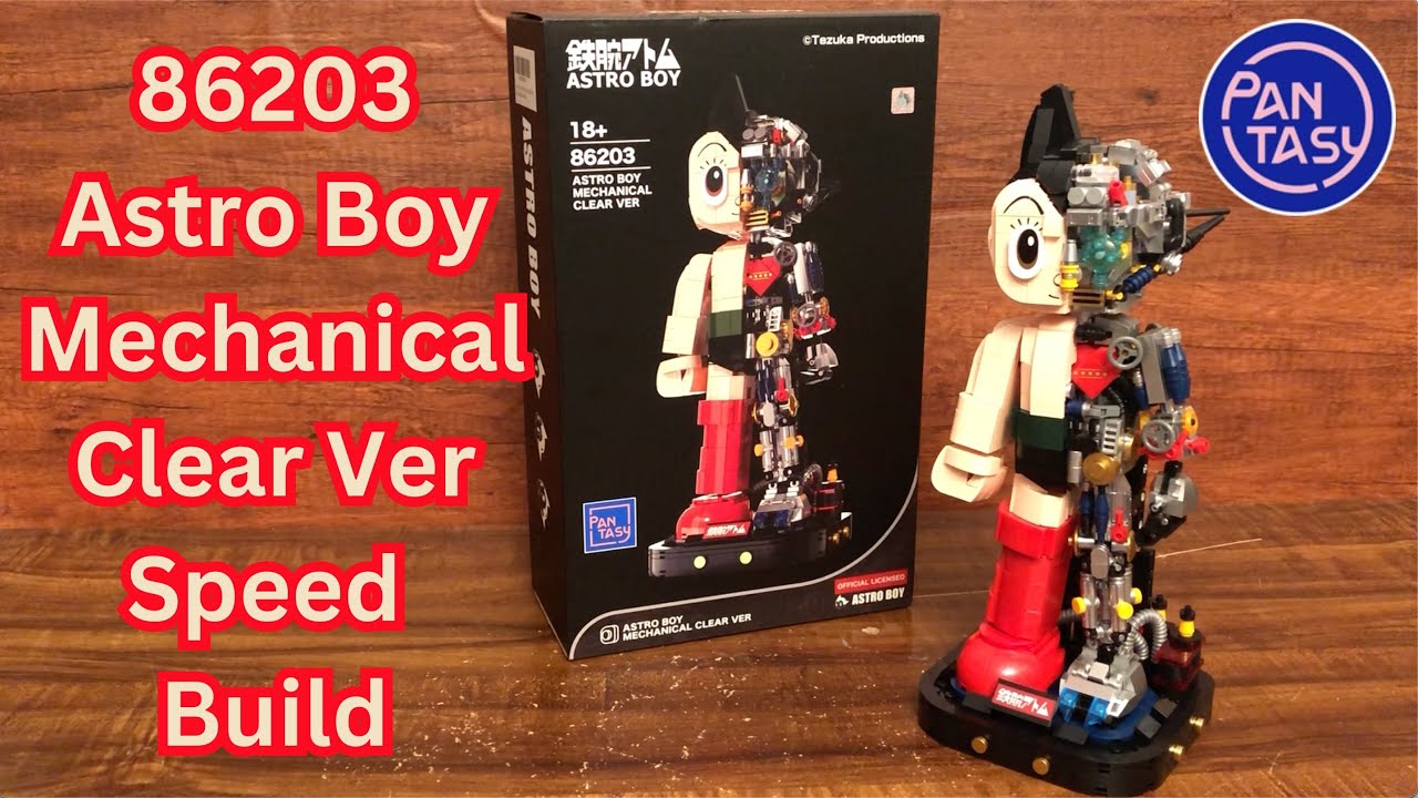 Pantasy 86203 Astro Boy Mechanical Clear Version Speed Build Time-lapse ...