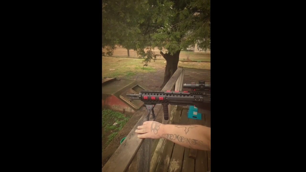 Springfield Armory M1A Socom II Troy MCS chassis - YouTube