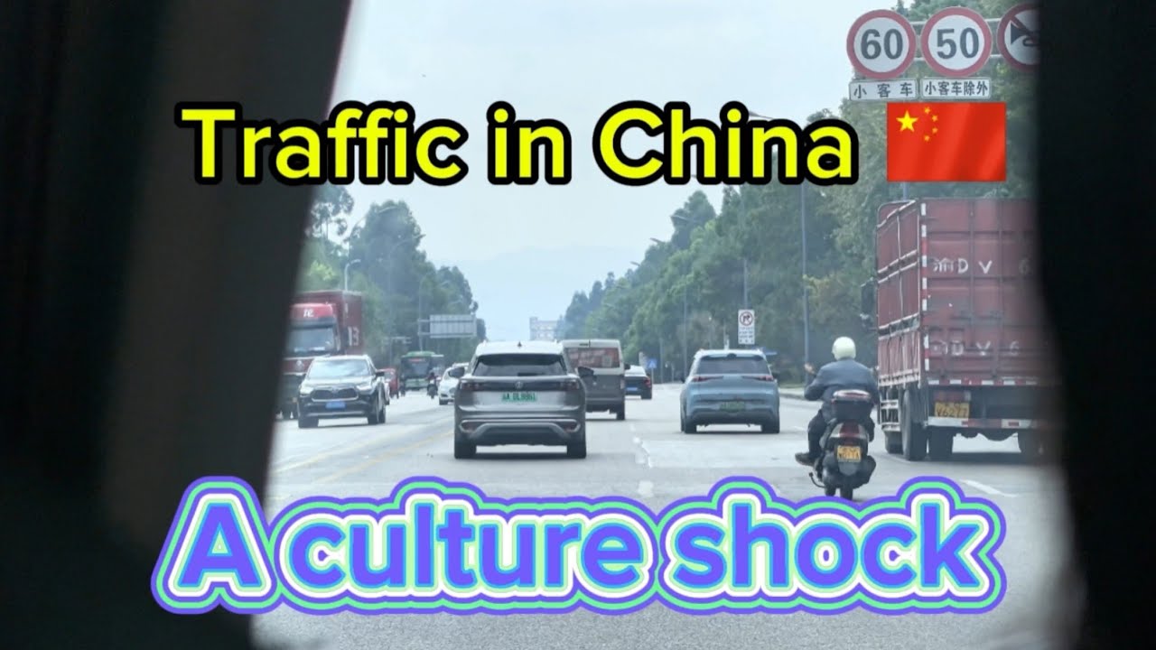Street traffic in China - A culture shock - YouTube