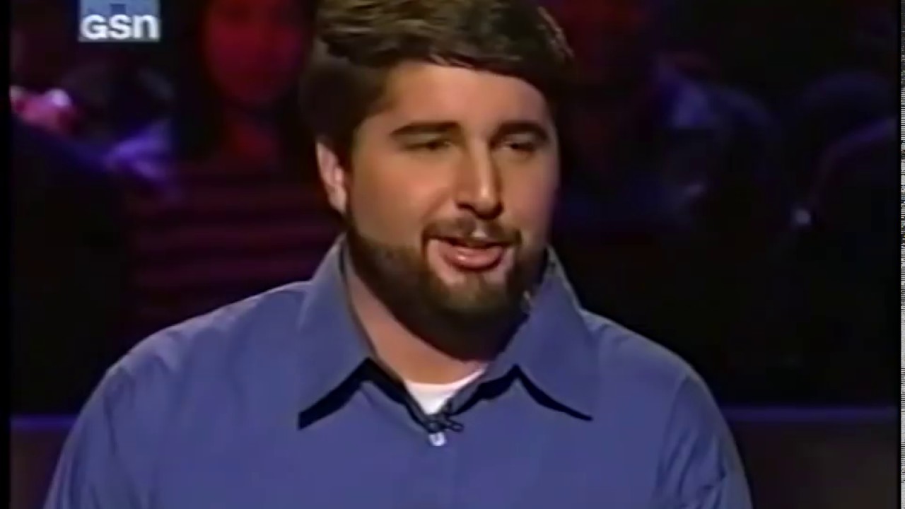 Eric Molnar on Who Wants to be a Millionaire (Jan. 2000) - YouTube