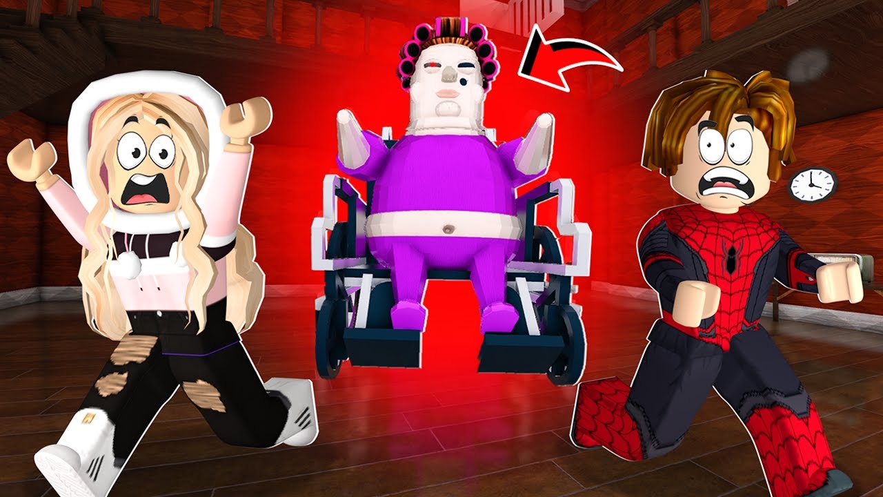 Escape Evil Grandma Roblox Obby Youtube