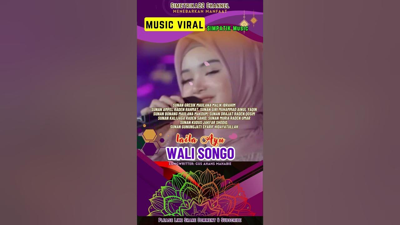 Music Viral WALI SONGO LAILA AYU, Simpatik Music - YouTube