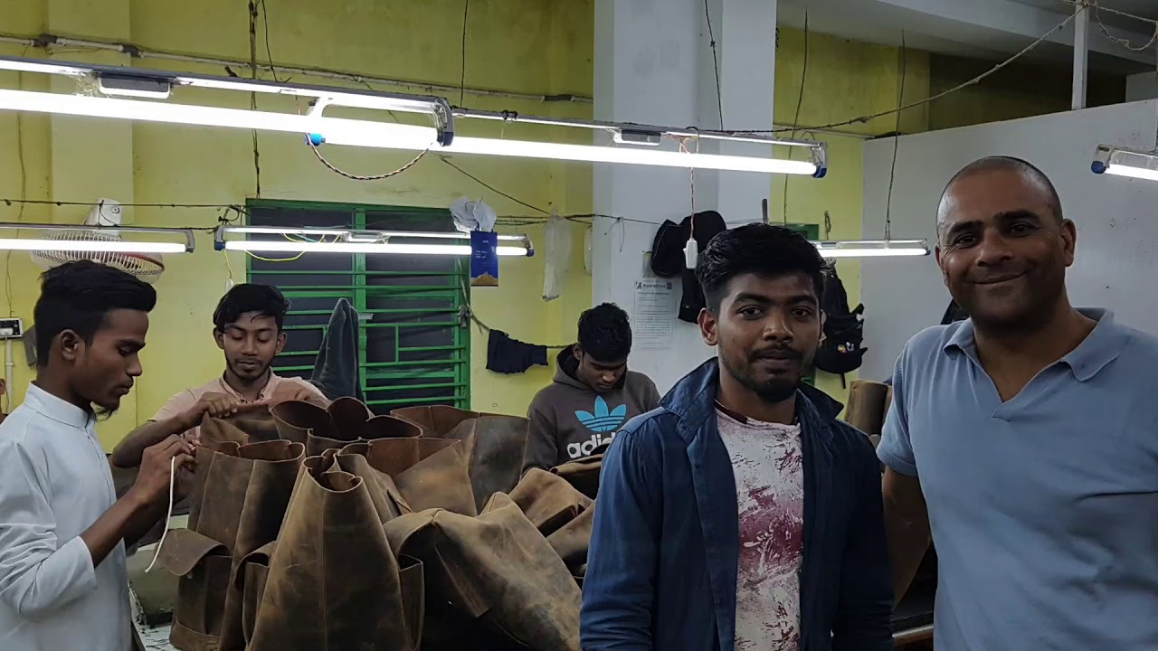 How We Make Our Handmade Leather Bags - YouTube
