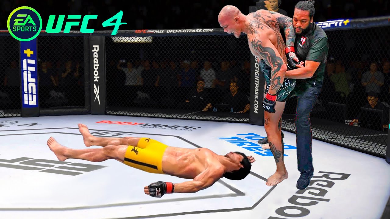 UFC4 Bruce Lee vs Anthony Smith EA Sports UFC 4 PS5 - YouTube